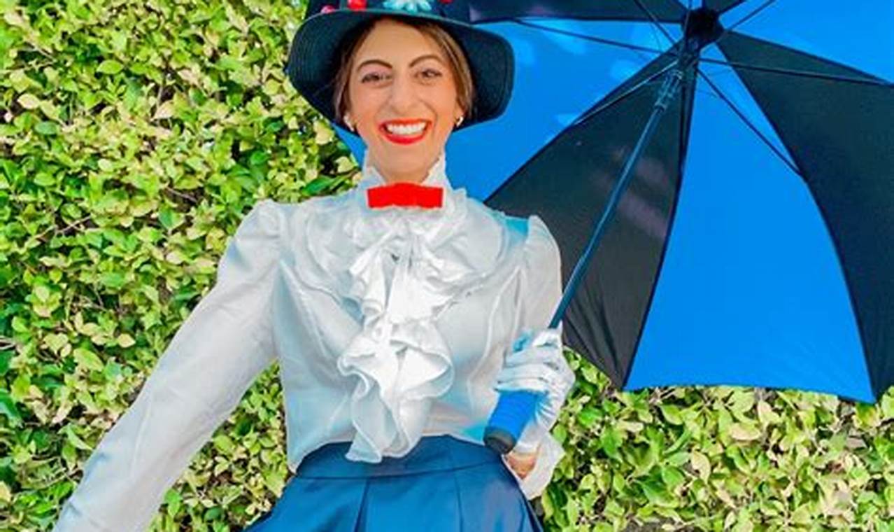 Create a Practically Perfect Mary Poppins Costume DIY