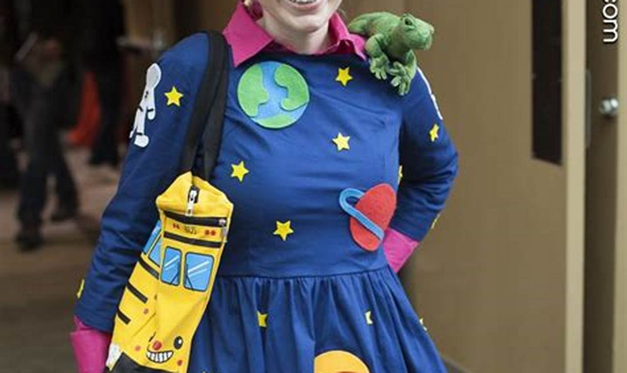 DIY Magic School Bus Costume: Frizzle Fun!