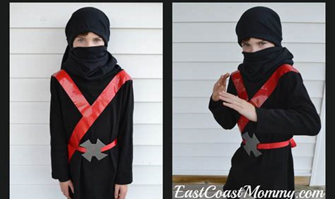 Easy DIY Ninja Costume Ideas: Stealth on a Budget!