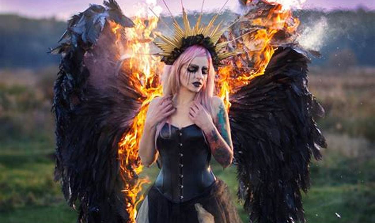 DIY: Ethereal Fallen Angel Costume Ideas [Easy]