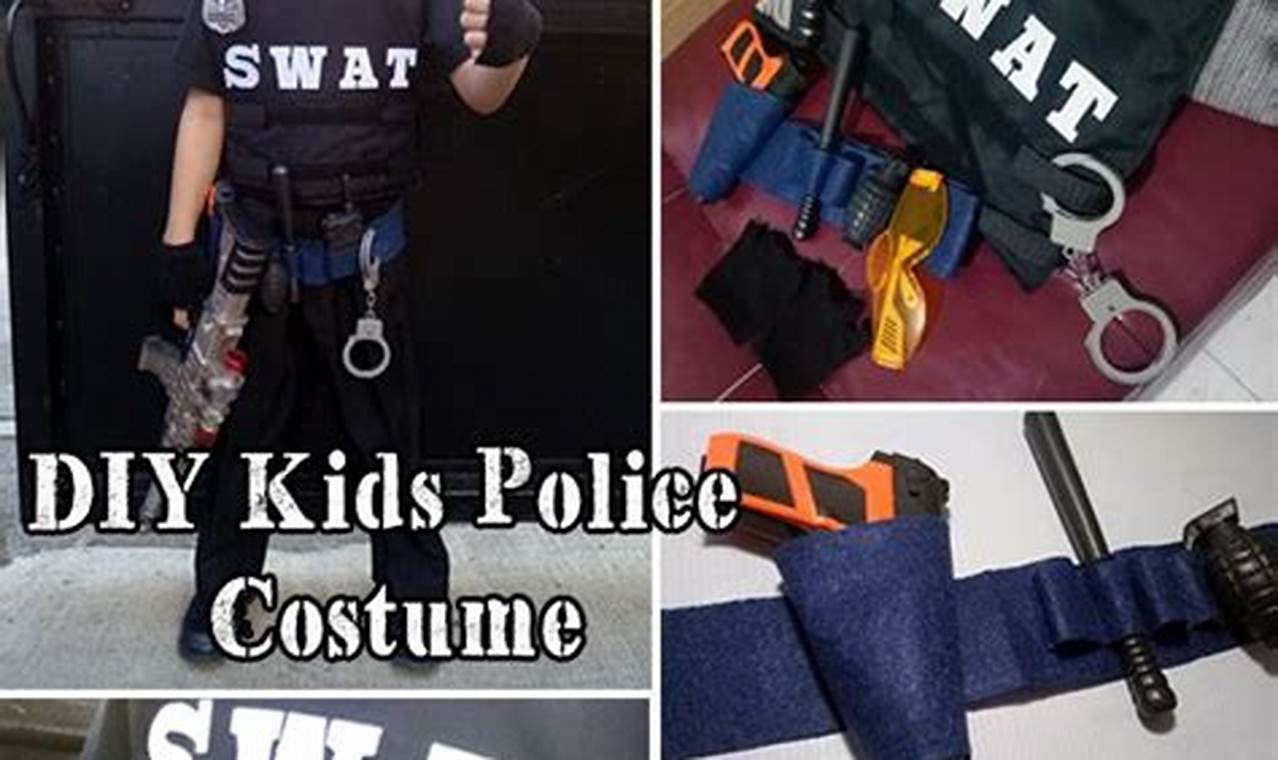 Easy DIY Police Costumes: Tips & Ideas [Budget-Friendly]