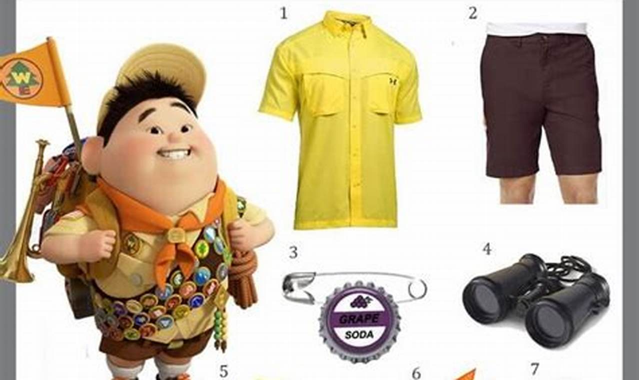 Easy DIY Russell Up Costume Guide - Adventure Awaits!