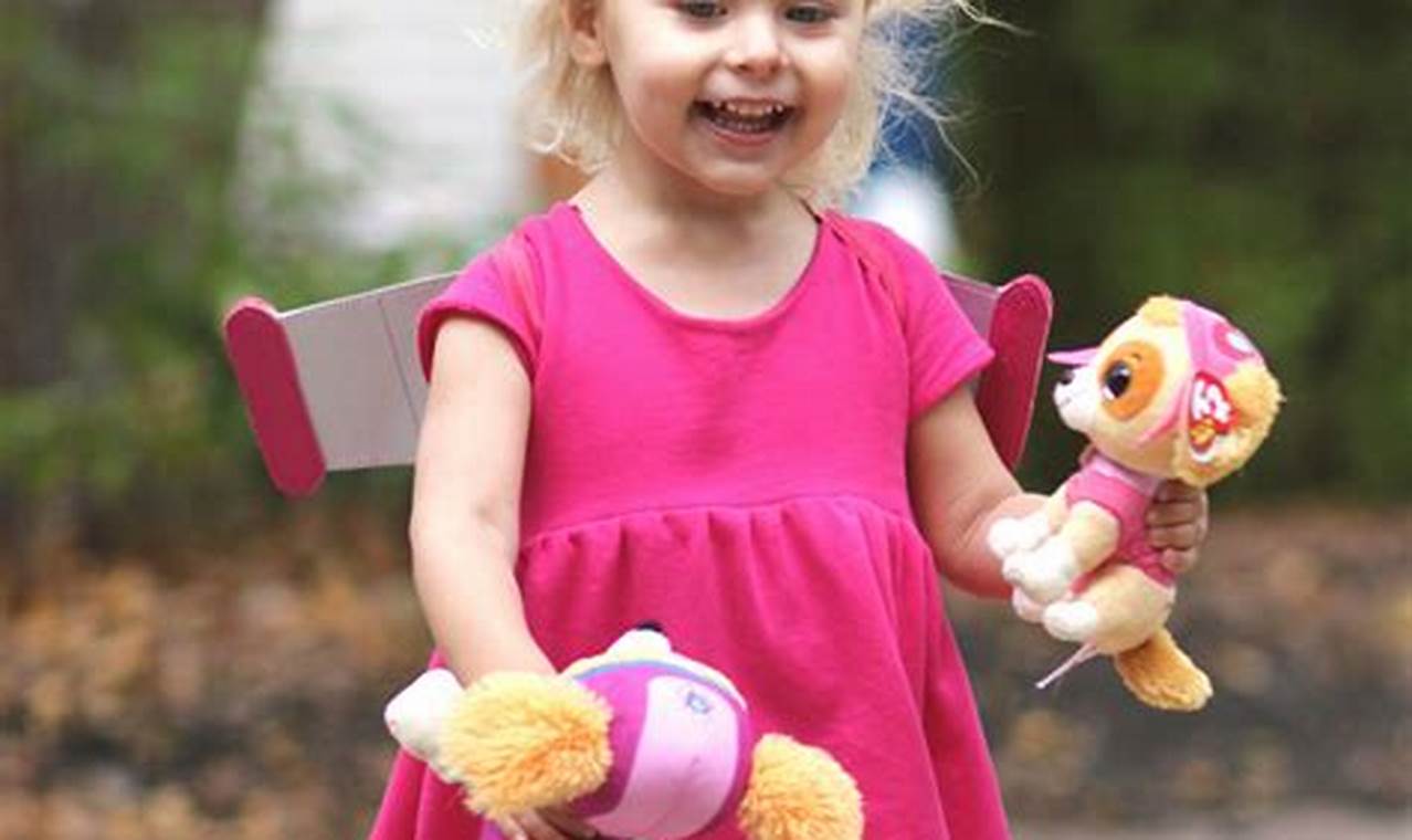 Easy DIY Paw Patrol Skye Costume: Wings & More!