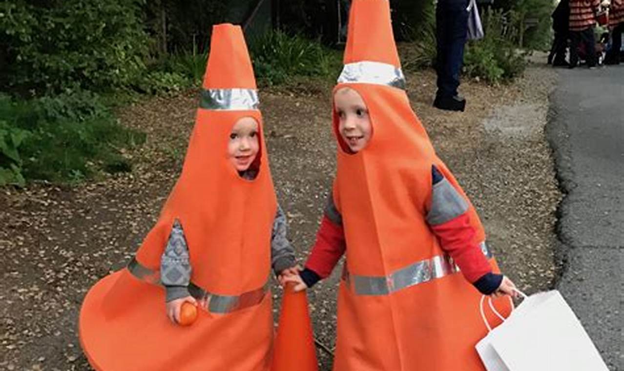 Diy Traffic Cone Costumenull