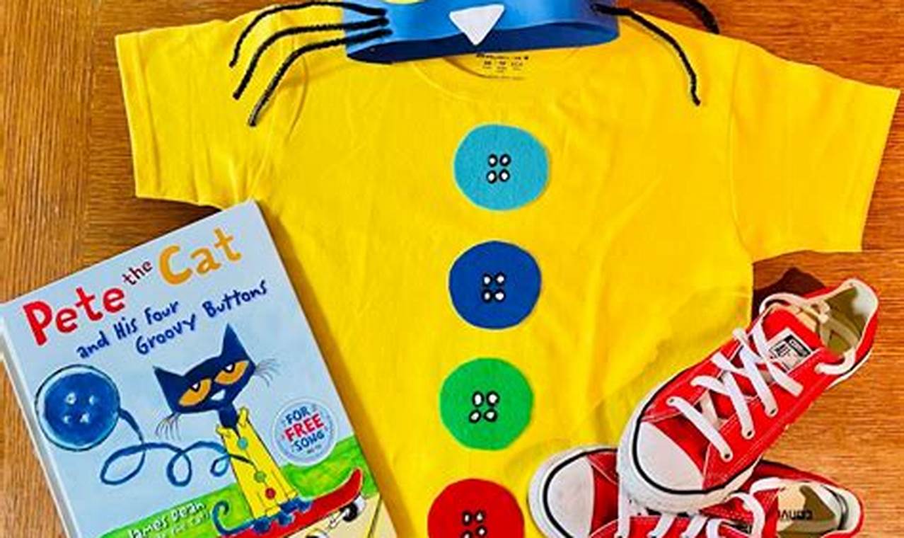 Easy Pete the Cat DIY Costume: Groovy Halloween!