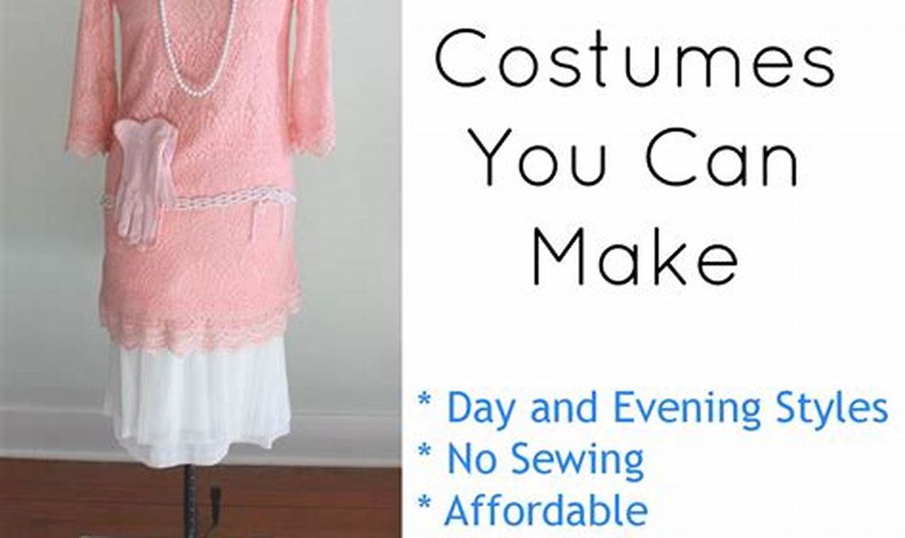 Easy DIY 1920s Outfit Ideas: Flapper Style!